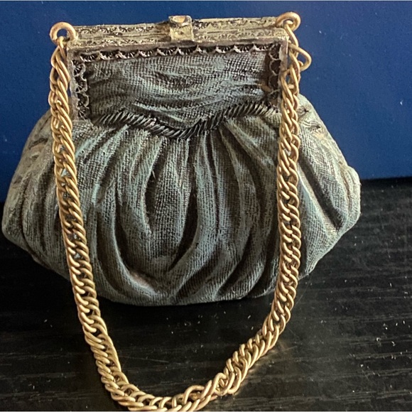 Bags | Collectible Victorian Purse Miniature Figurine | Poshmark